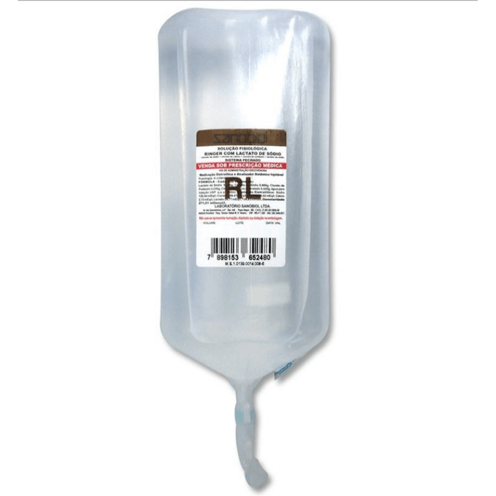 Solução de Ringer Lactato Sanobiol - Maconequi