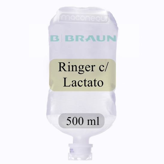 Solução Ringer com Lactato B Braun Fraco 500ml - Maconequi