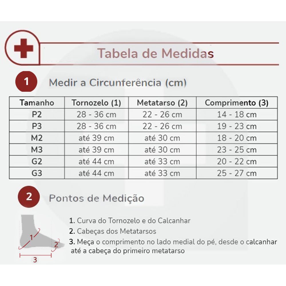 Compreboot Standard Preto Sigvaris - Maconequi